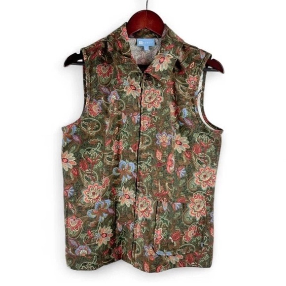 Koret | Jackets & Coats | Koret Womens Grandmacore Boho Sweater Vest ...